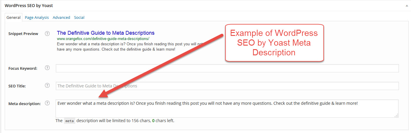 The Definitive Guide to Meta Descriptions - Orange Fox